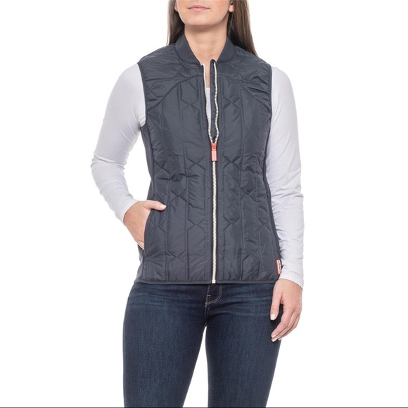 Hunter | Jackets & Coats | Hunter Navy Blue Midlayer Vest | Poshmark